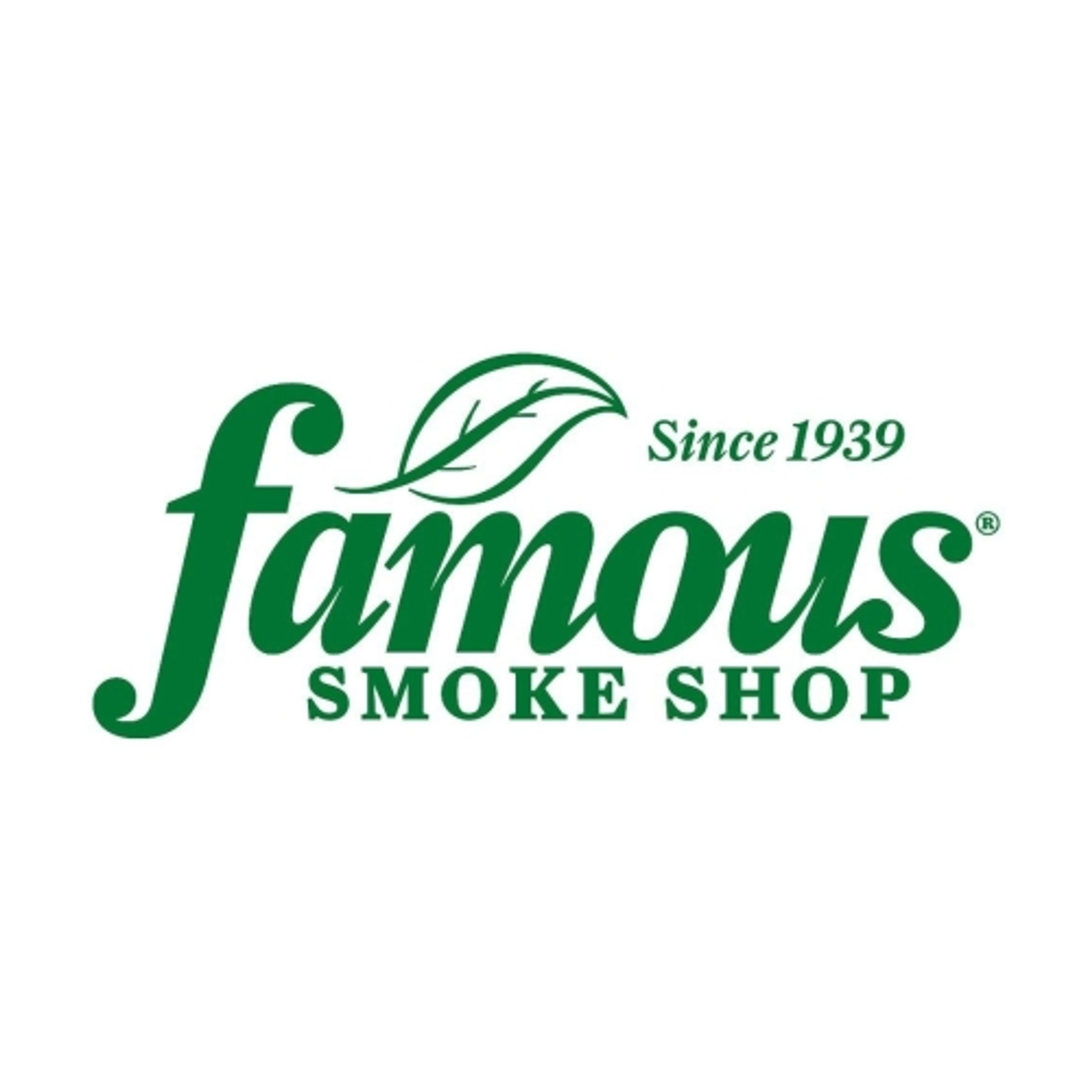 Famous Smoke Shop Promo Codes – 50% Off | July 2024