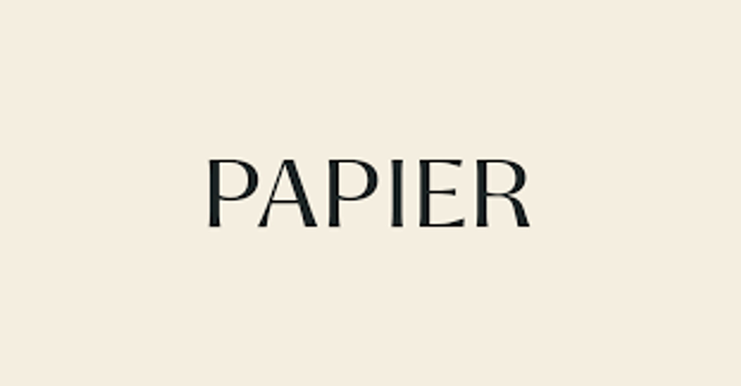 Papier Promo Codes – 20% Off | July 2024