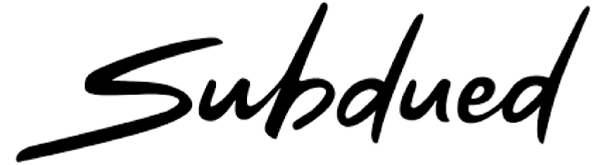 Subdued Promo Codes - 20% Off Coupons Aug 2025