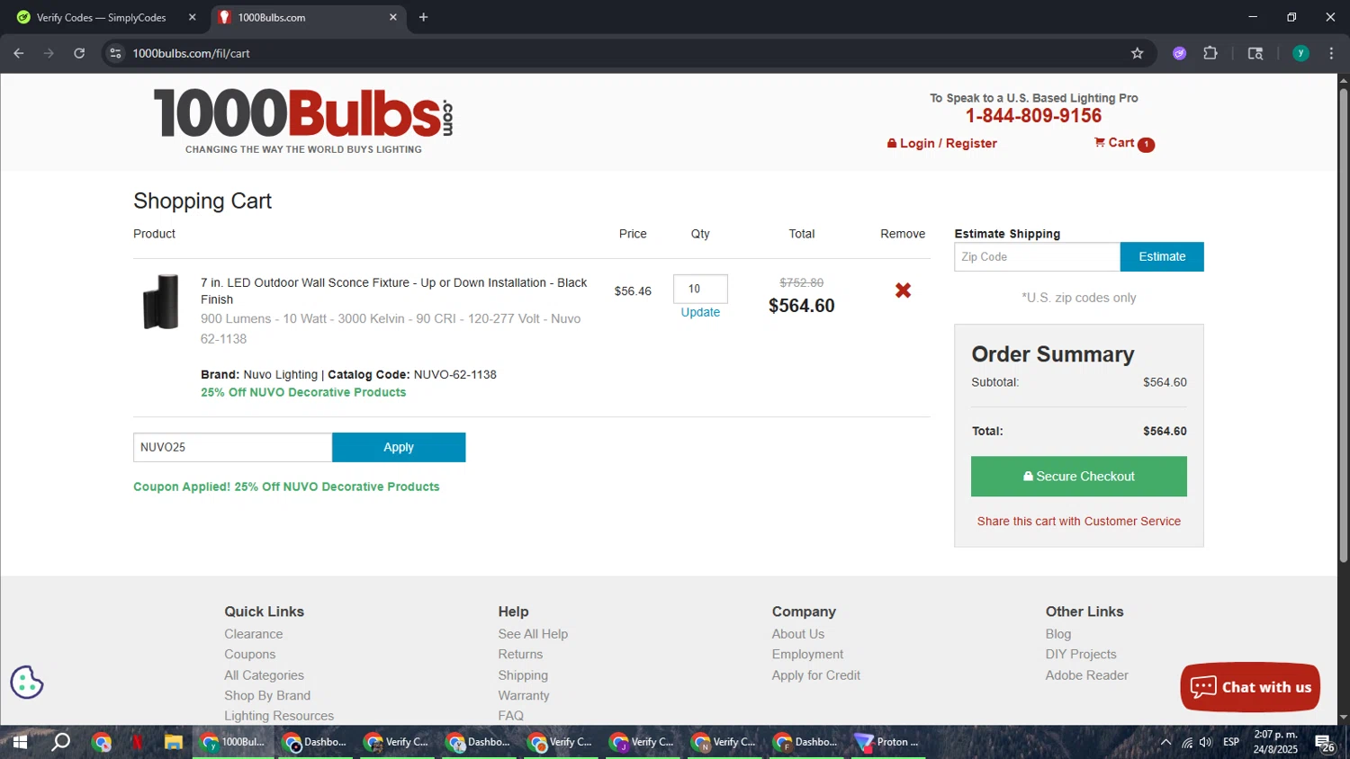 1000Bulbs.com Promo Codes - 25% Off (Verified) Sep 2025