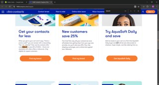 1-800 Contacts Promo Codes - 30% Off | September 2024