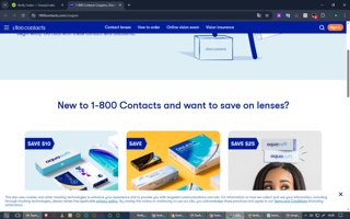 1-800 Contacts Promo Codes (2 Verified) - 30% Off Apr 2025
