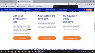 1-800 Contacts Promo Codes (2 Verified) - 30% Off Mar 2025