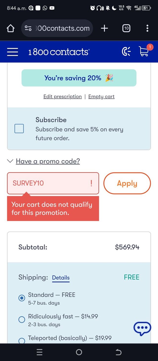 1-800 Contacts Promo Codes - 30% Off | September 2024