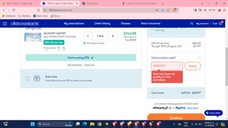 1-800 Contacts Promo Codes - 30% Off | September 2024