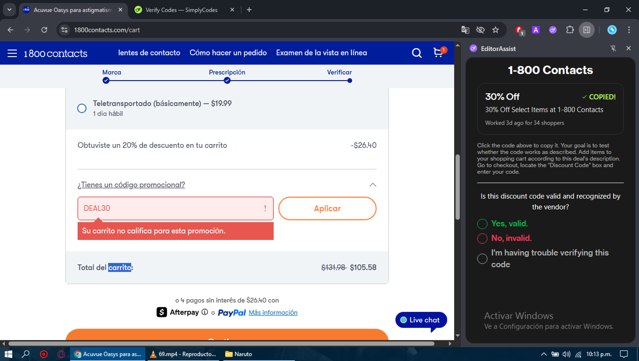 1-800 Contacts Promo Codes (3 Verified) - $10 Off Aug 2025