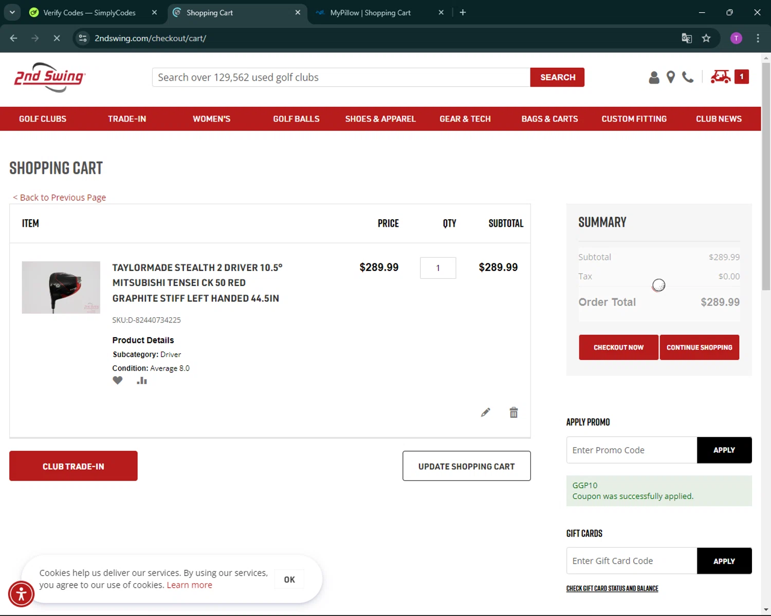 2nd Swing Golf Promo Codes - 30% Off | November 2024