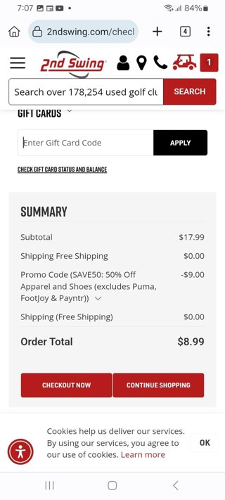 2nd Swing Golf Promo Codes (3 Verified) - 20% Off Mar 2025