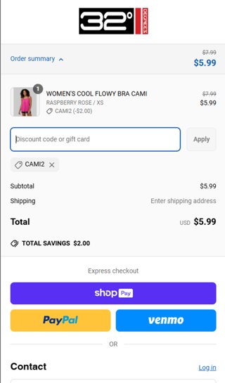 32 Degrees Coupon Codes (9 Verified) - $10 Off Apr 2025