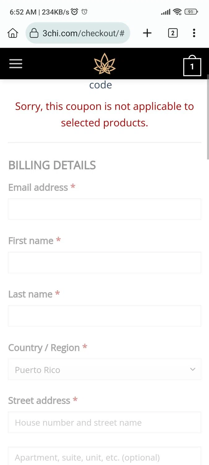 3Chi Coupon Codes - 15% Off | November 2024