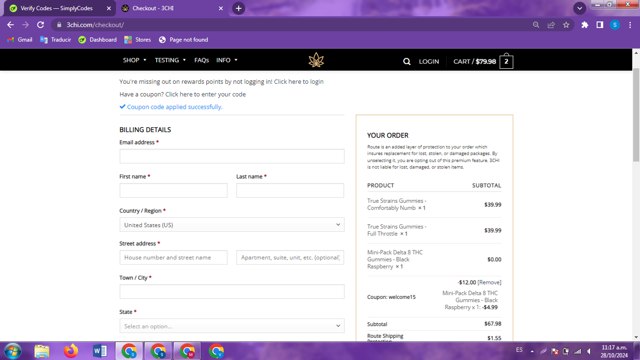 3Chi Coupon Codes - 15% Off | November 2024
