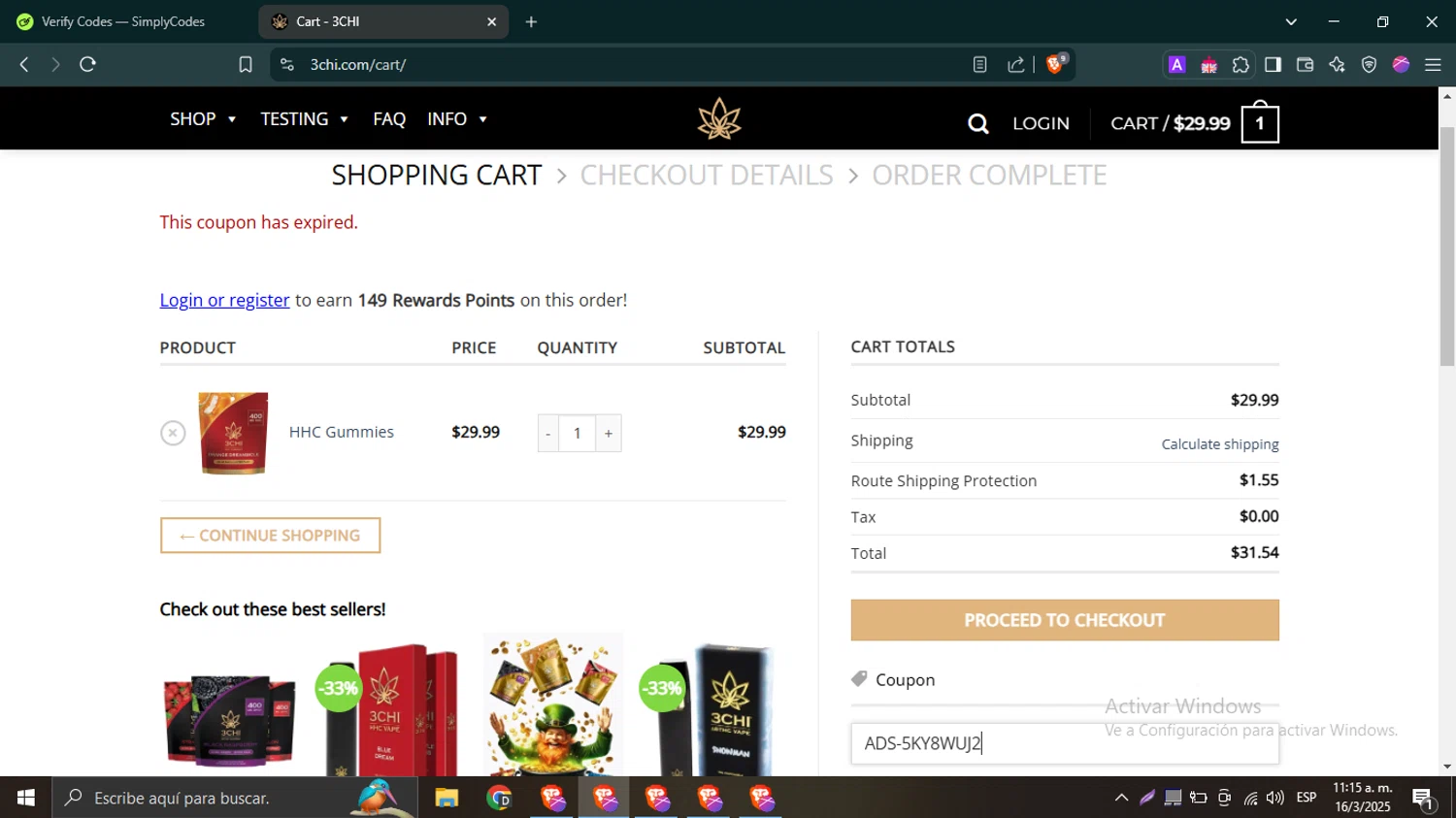 3Chi Promo Codes - 25% Off (3 Verified) Dec 2025