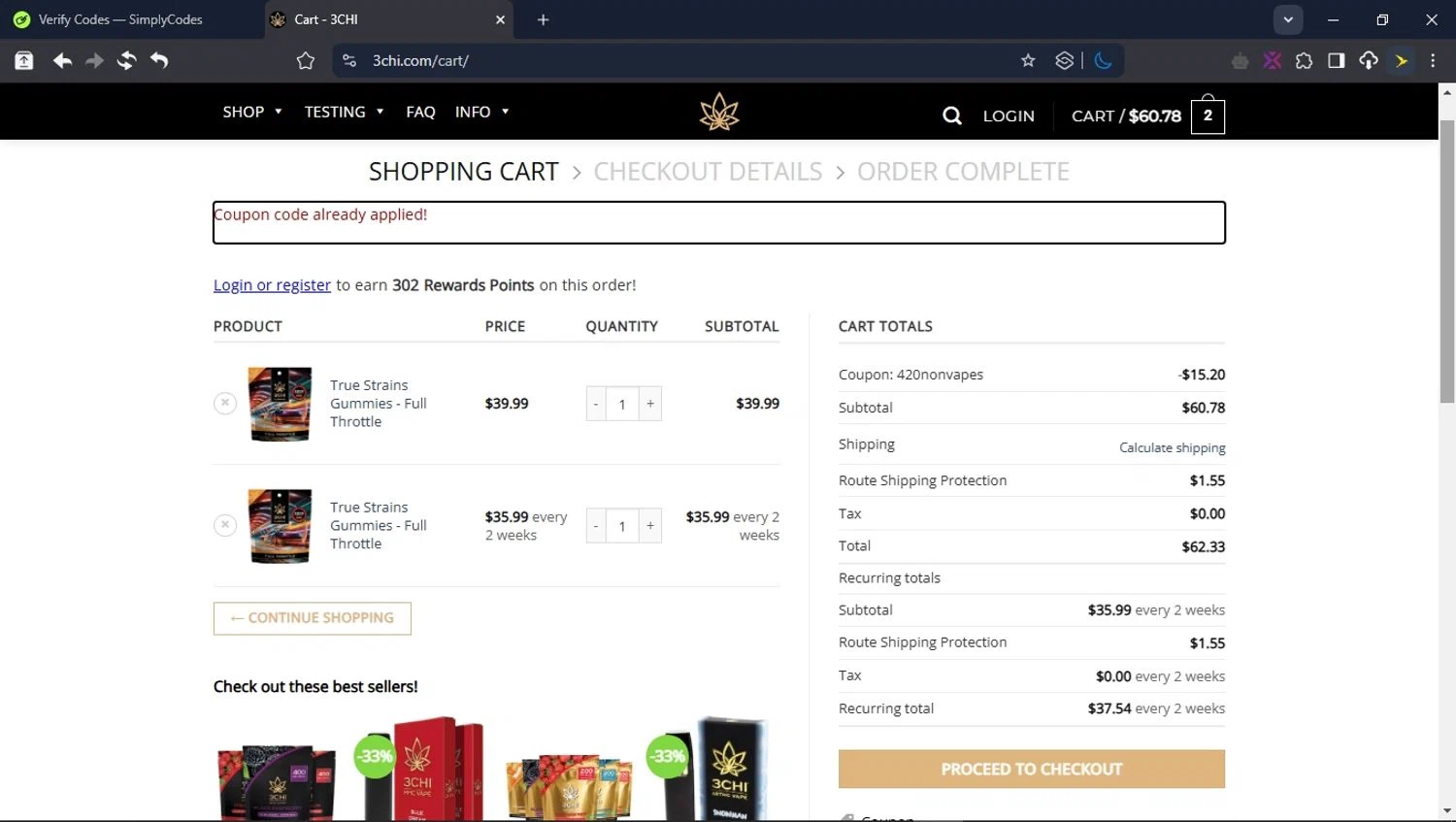 3Chi Discount Codes - 20% Off (2 Verified) Aug 2025