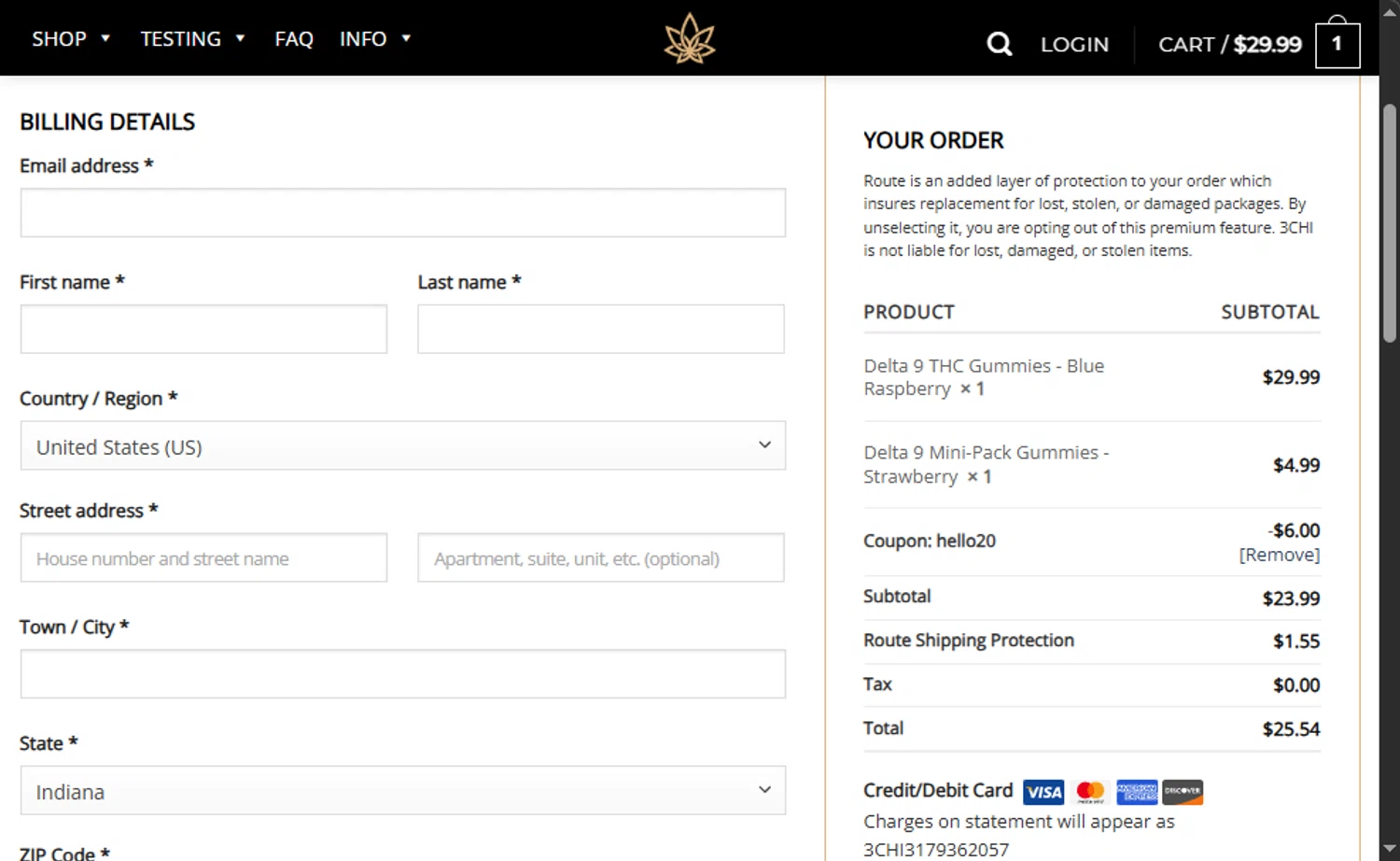 3Chi Discount Codes - 25% Off (2 Verified) Oct 2025