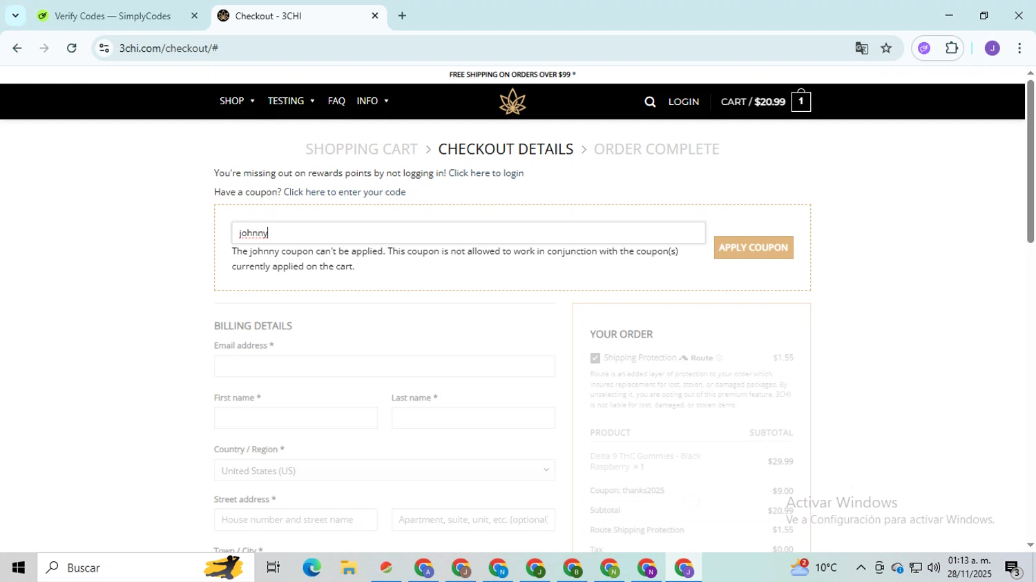 3Chi Promo Codes - 25% Off (3 Verified) Dec 2025