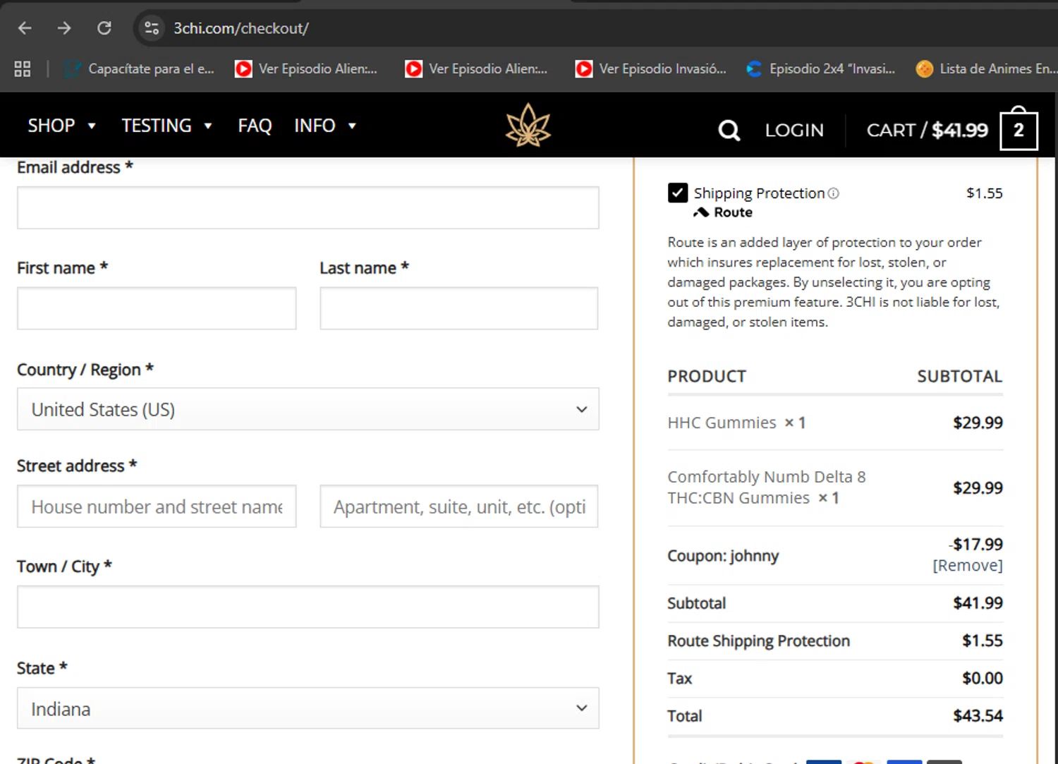 3Chi Promo Codes - 25% Off (2 Verified) Nov 2025