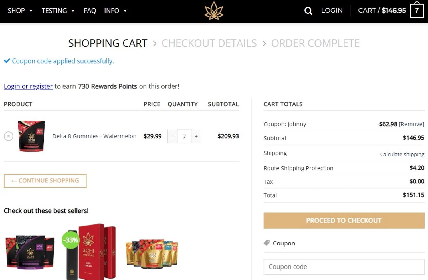 3Chi Promo Codes - 25% Off (3 Verified) Dec 2025