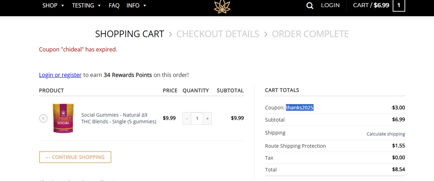 3Chi Promo Codes - 25% Off (4 Verified) Dec 2025