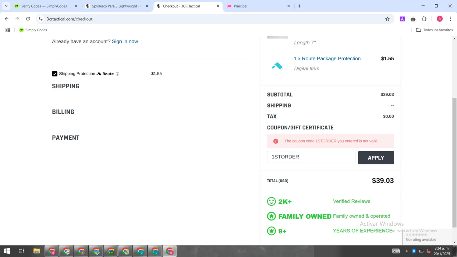 3CR Tactical Coupon Codes (3 Verified) - 5% Off Jan 2025