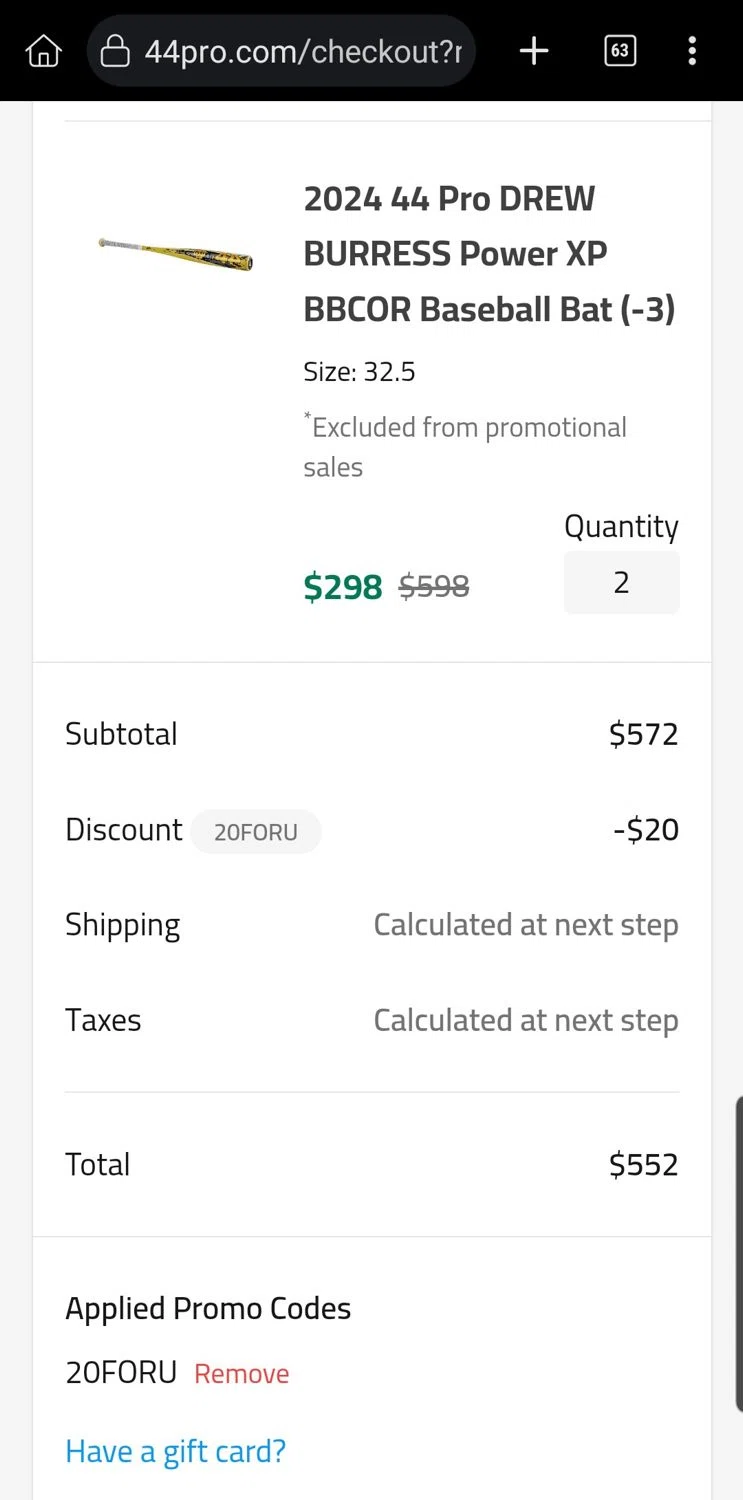 44 Pro Discount Codes - 20% Off (7 Verified) Sep 2025