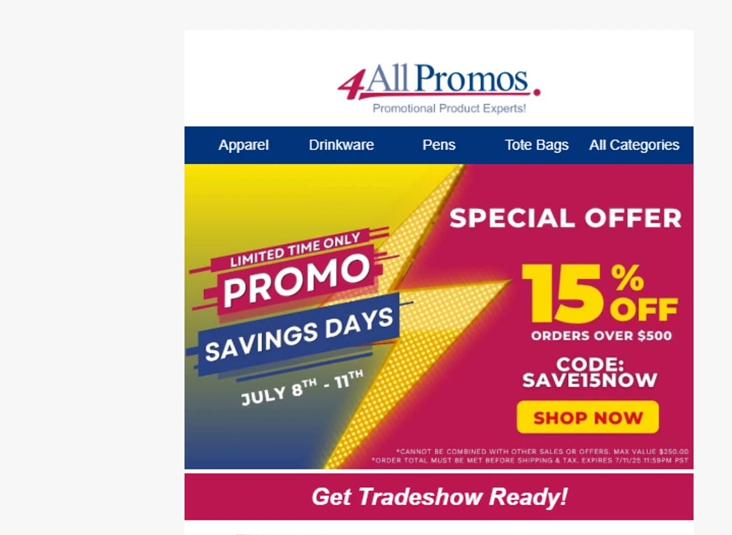 4AllPromos Promo Codes (28 Verified) - $30 Off Jul 2025