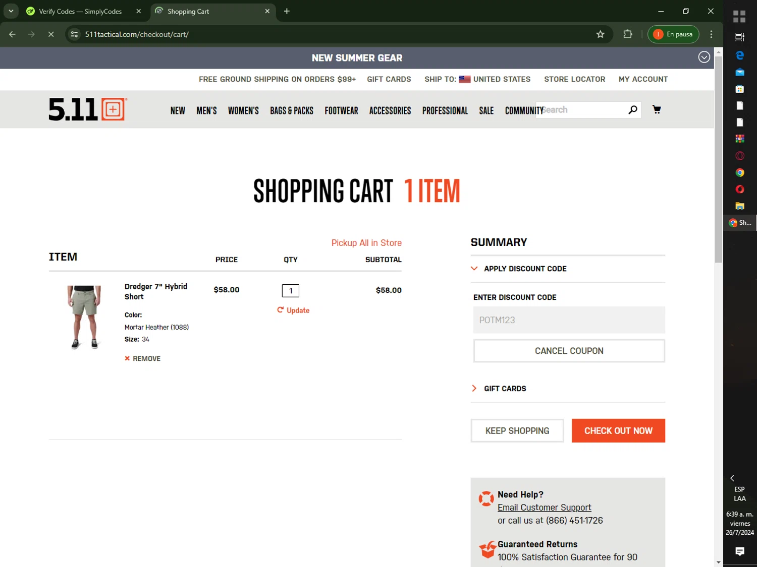 5.11 Tactical Promo Codes – $10 Off | August 2024