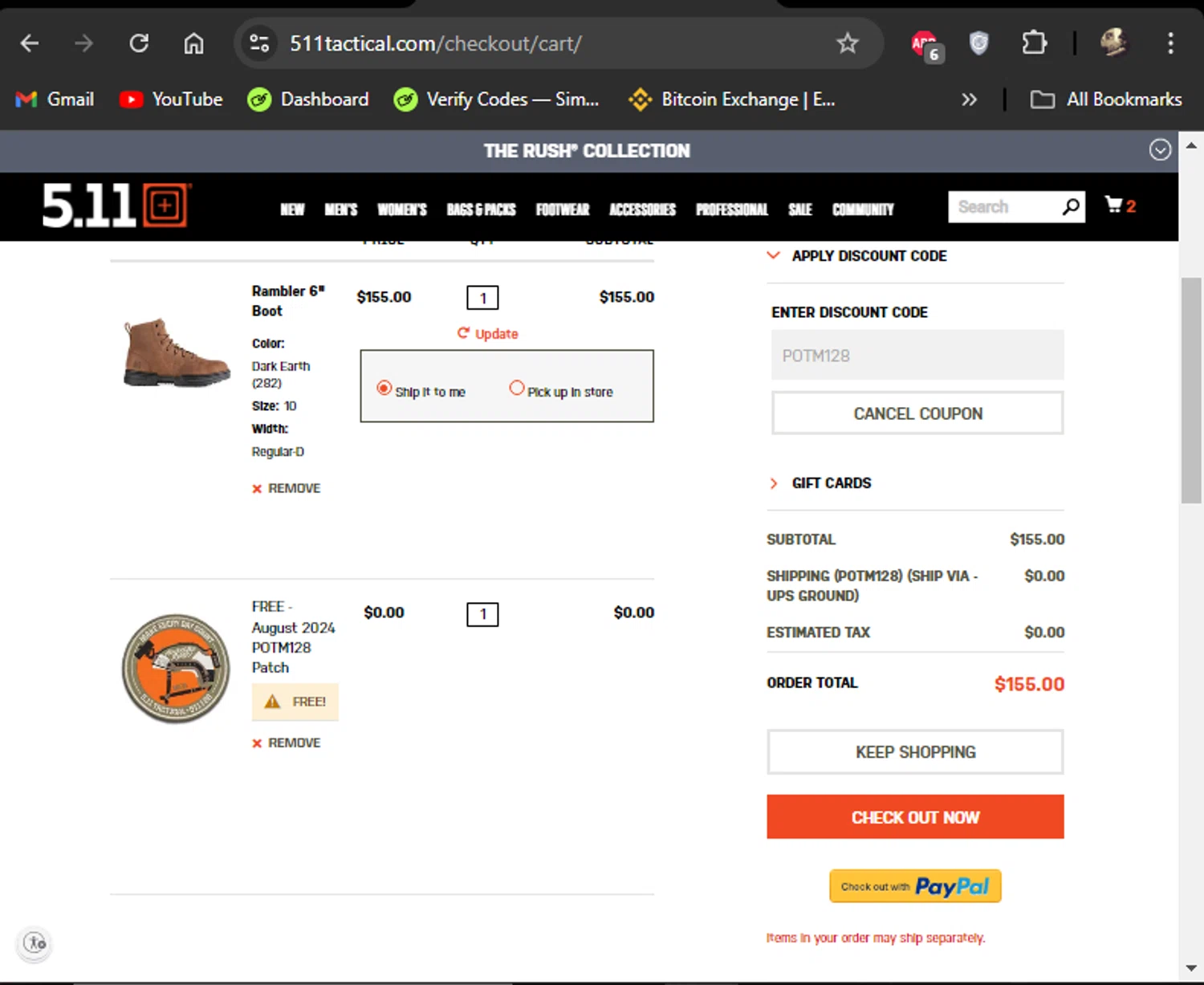 5.11 Tactical Discount Codes - $10 Off | September 2024