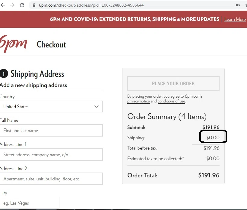 6PM Promo Codes - 70% Off | September 2024