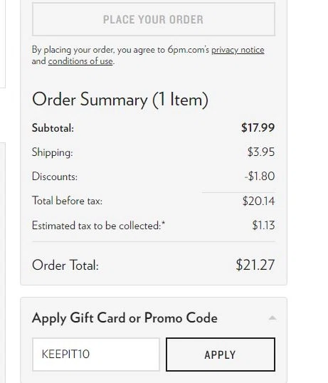 6PM Promo Codes – 20% Off | July 2024