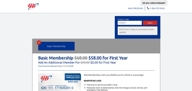 AAA Promo Codes (3 Verified) - $10 Off w/Code May 2025
