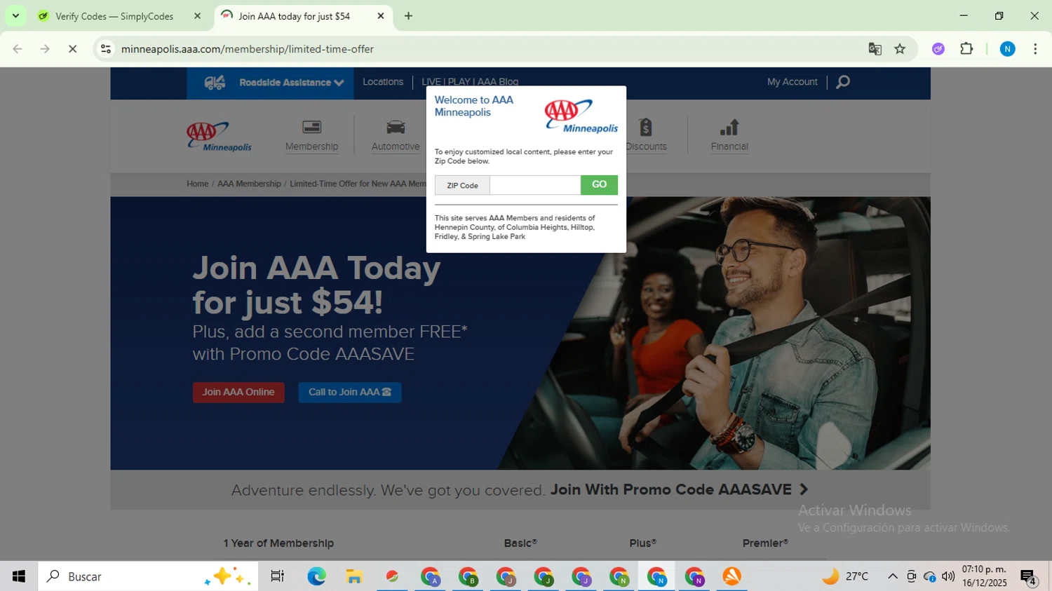 AAA Promo Codes - 25% Off w/Code (3 Verified) Jan 2026