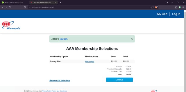 AAA Promo Codes (3 Verified) - w/Code Mar 2025