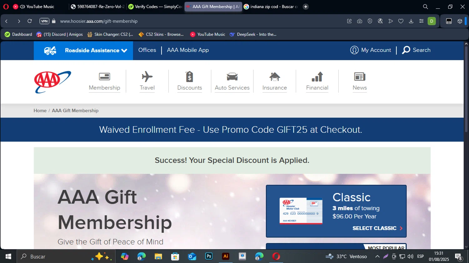 AAA Promo Codes (6 Verified) - 20% Off w/Code Oct 2025