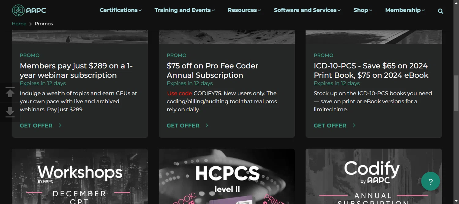 AAPC Promo Codes - $100 Off | November 2024