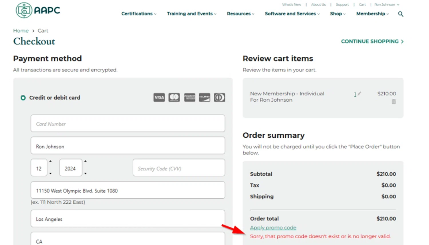 AAPC Promo Codes - 40% Off First Buy Coupons Dec 2025