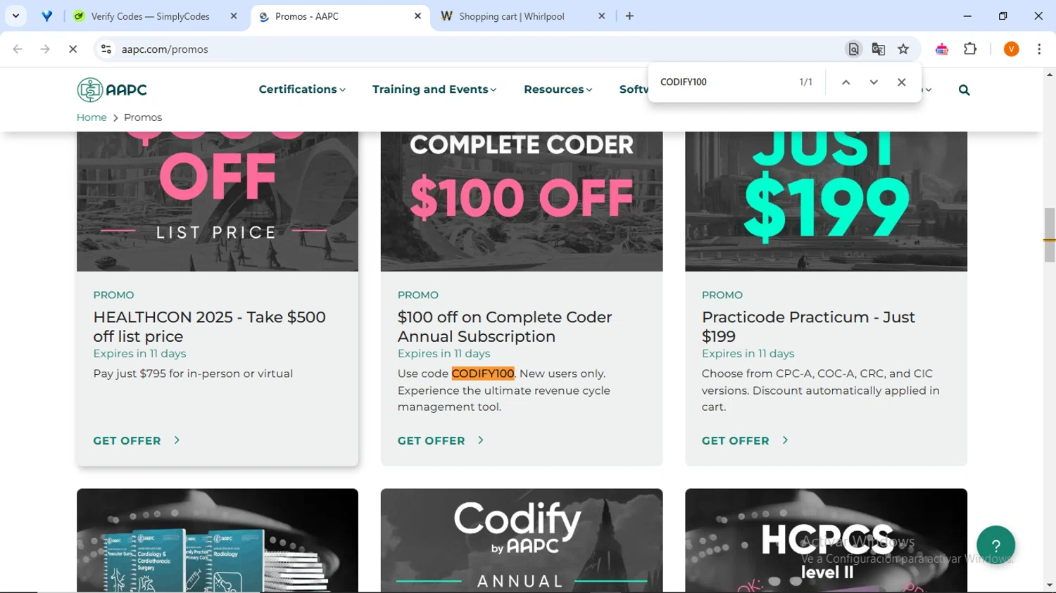 AAPC Promo Codes - $100 Off w/Code Coupons Jan 2026