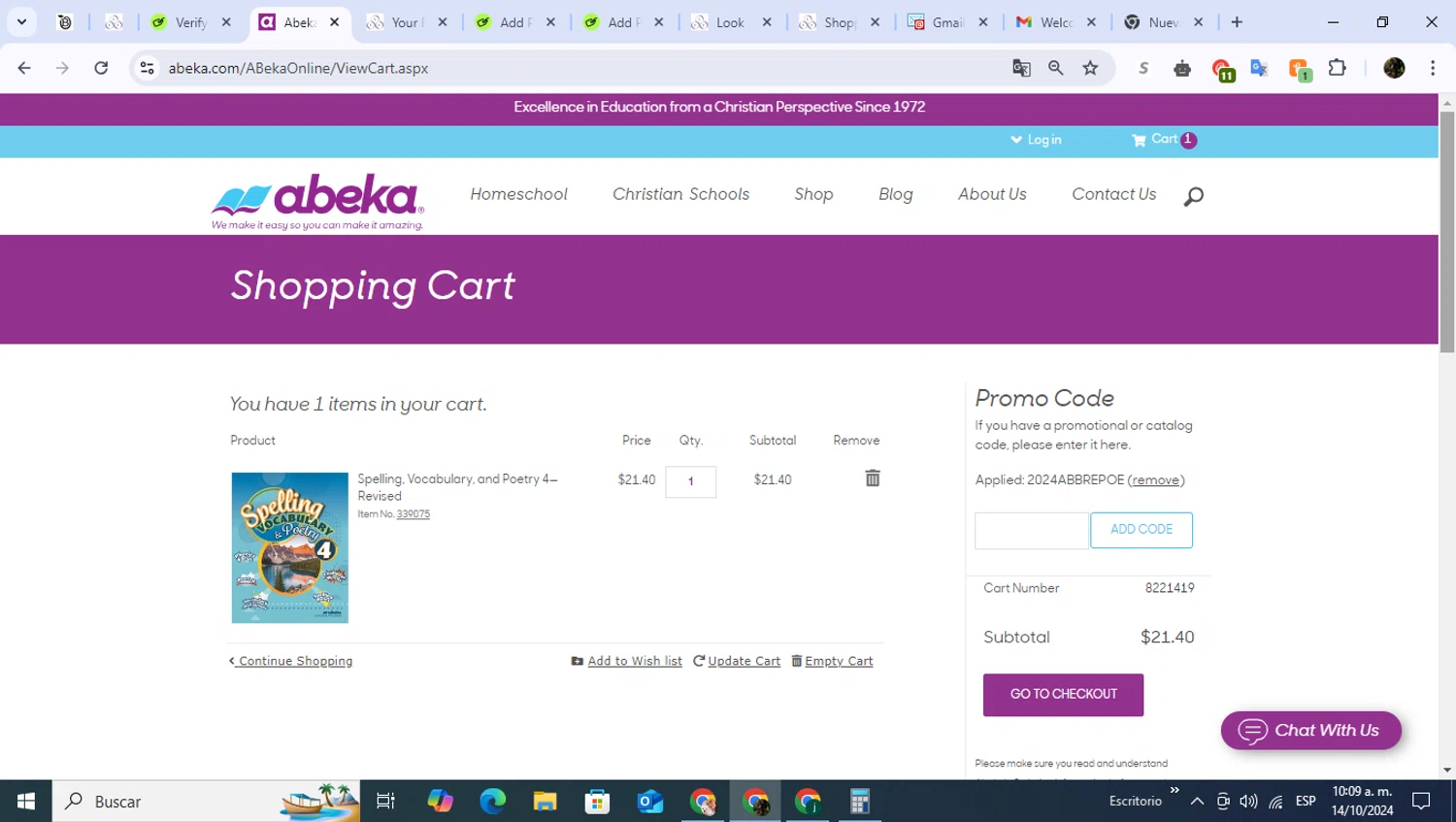 Abeka Promo Codes - 10% Off | October 2024