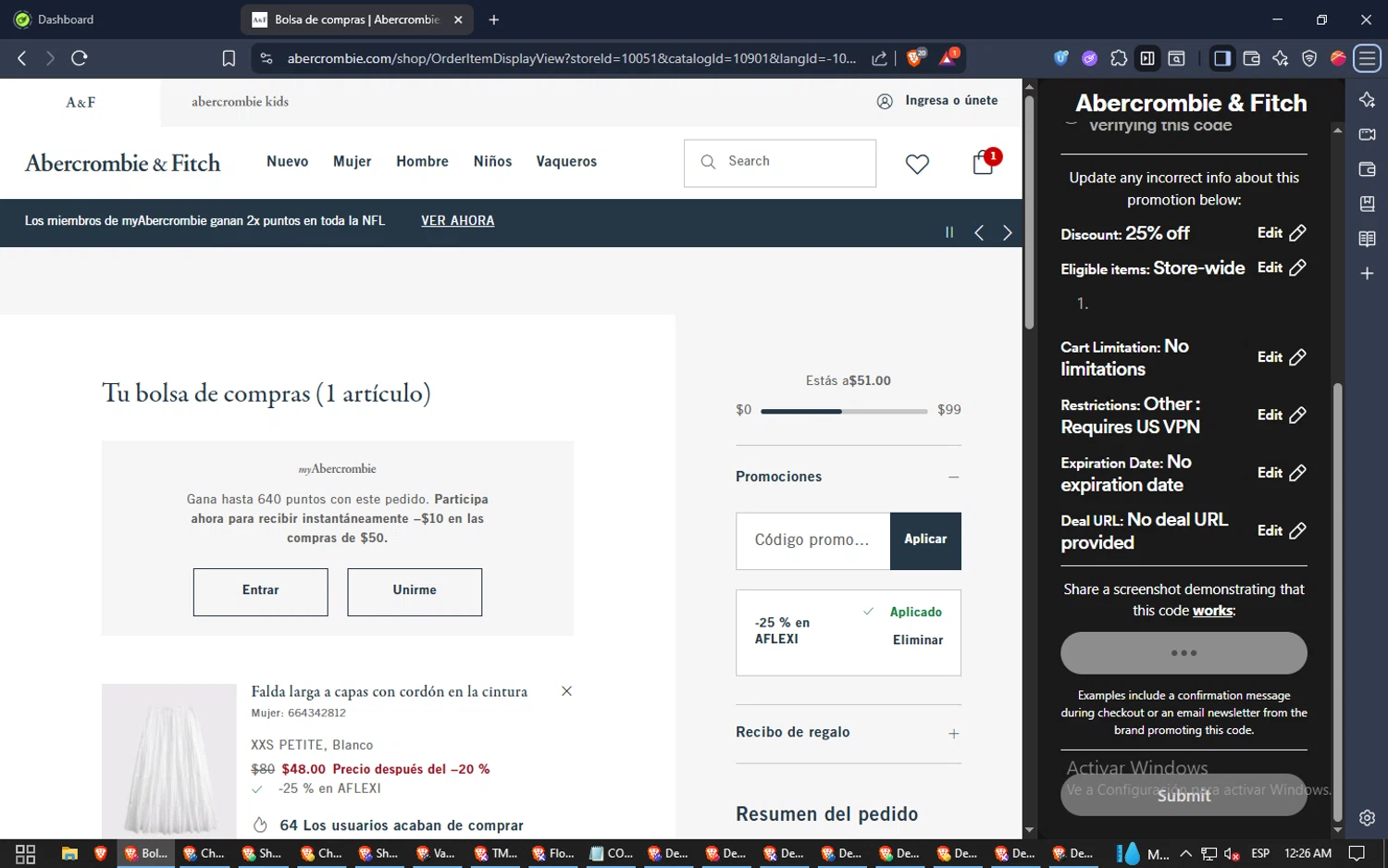 Abercrombie & Fitch Promo Codes - 25% Off Oct 2025