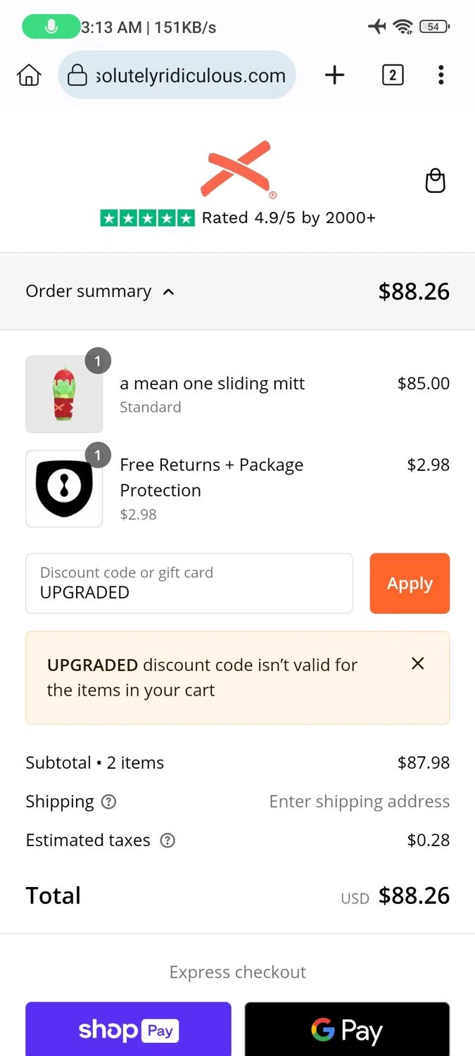 Absolutely Ridiculous Coupon Code