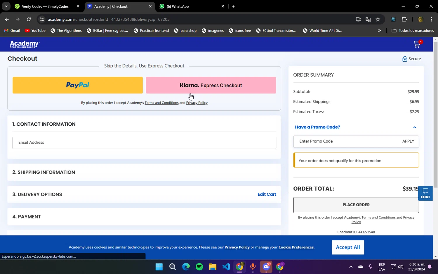 Academy Sports + Outdoors Promo Codes - 20% Off | September 2024
