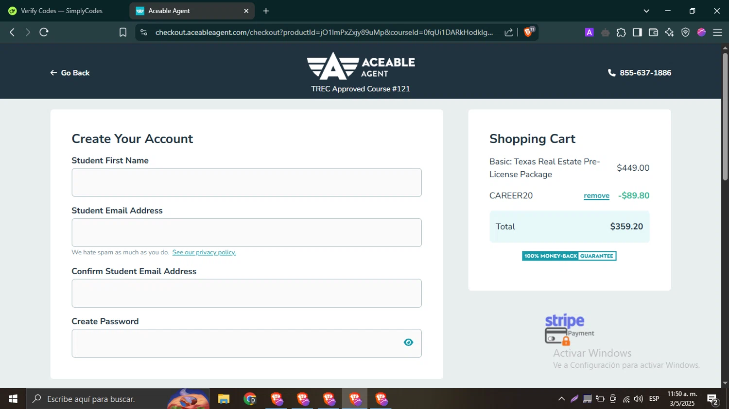 Aceable Promo Codes - $5 Off (5 Verified) Dec 2025