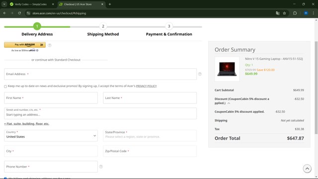Acer Promo Codes (9 Verified) - 10% Off Sitewide Mar 2025