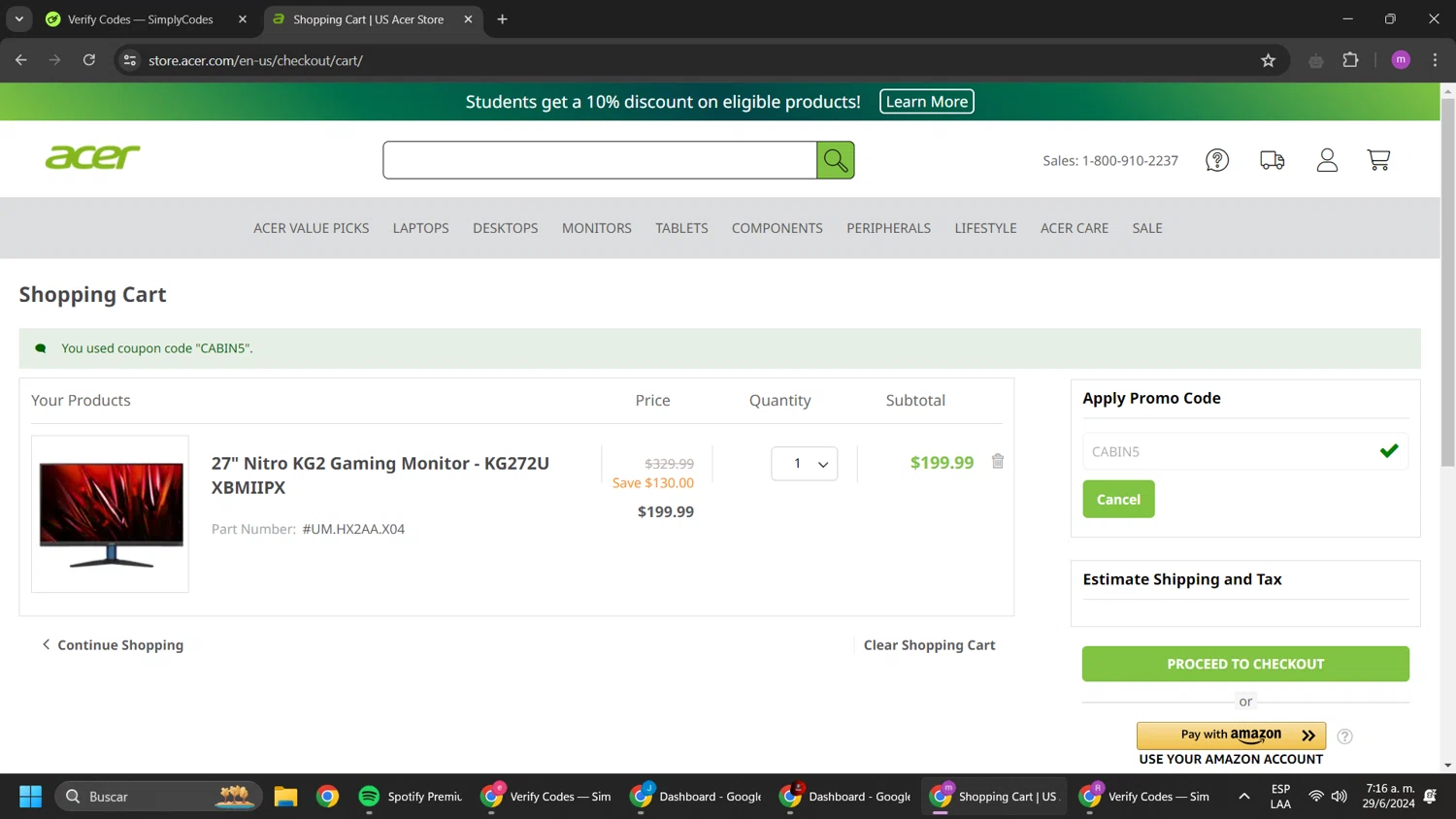 Acer Promo Codes - 10% Off | November 2024