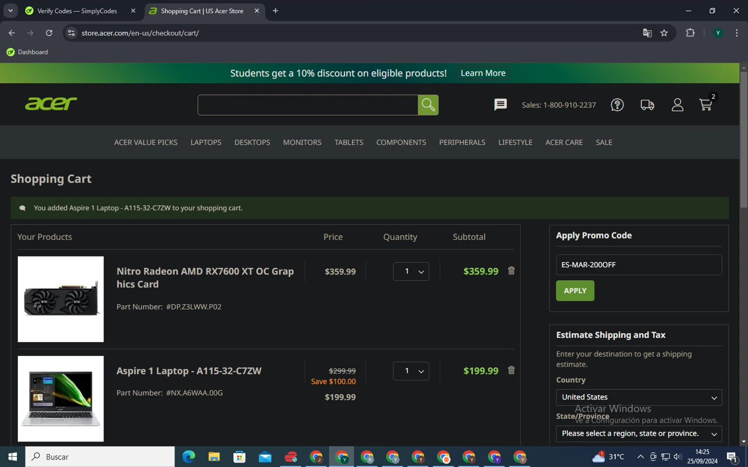 Acer Promo Codes - 10% Off | January 2025