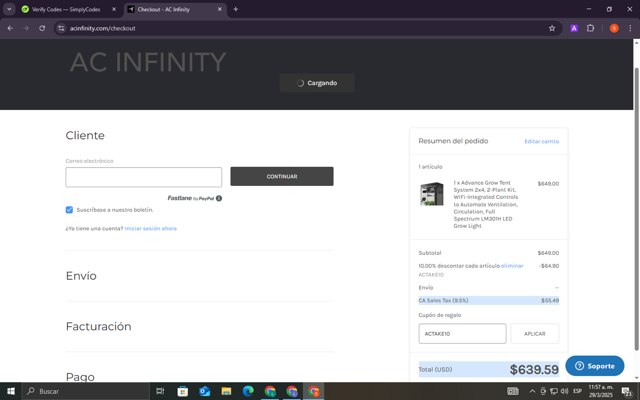 AC Infinity Coupon Codes (7 Verified) - 10% Off May 2025
