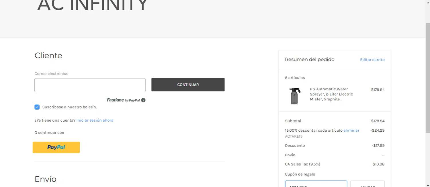 AC Infinity Coupon Codes - 10% Off | January 2025
