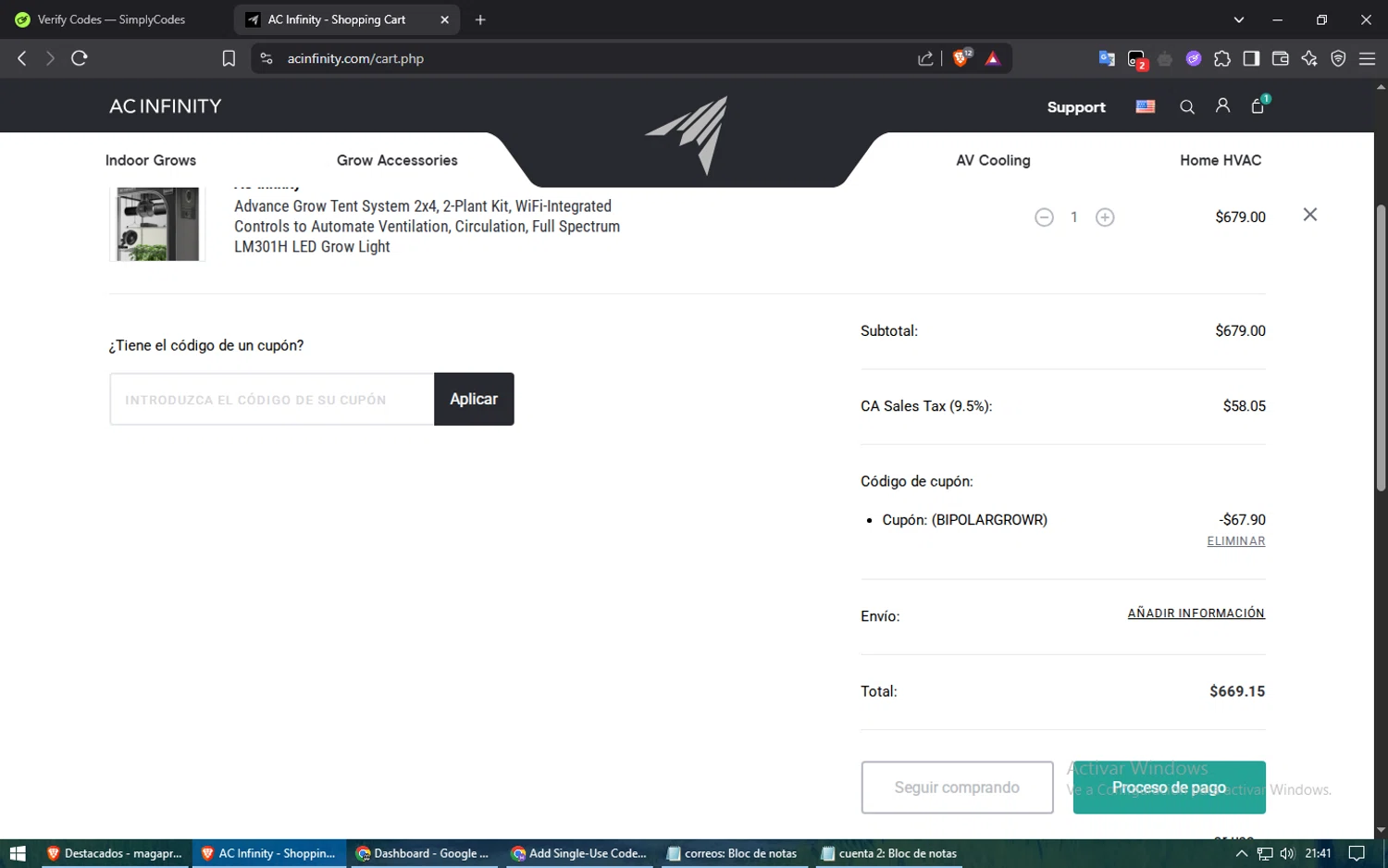AC Infinity Promo Codes - 10% Off (9 Verified) Jun 2025