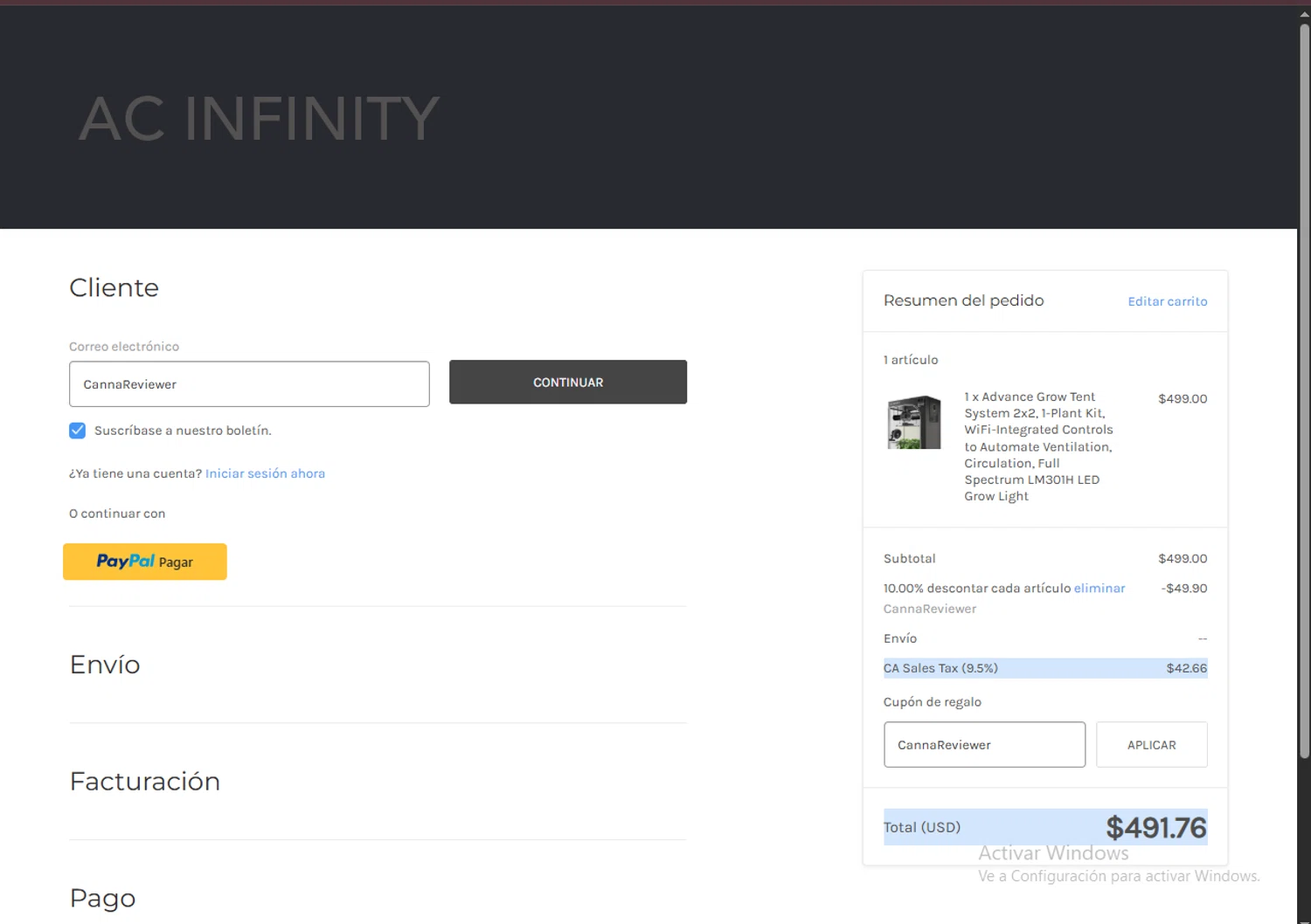 AC Infinity Promo Codes - 10% Off (9 Verified) Jul 2025