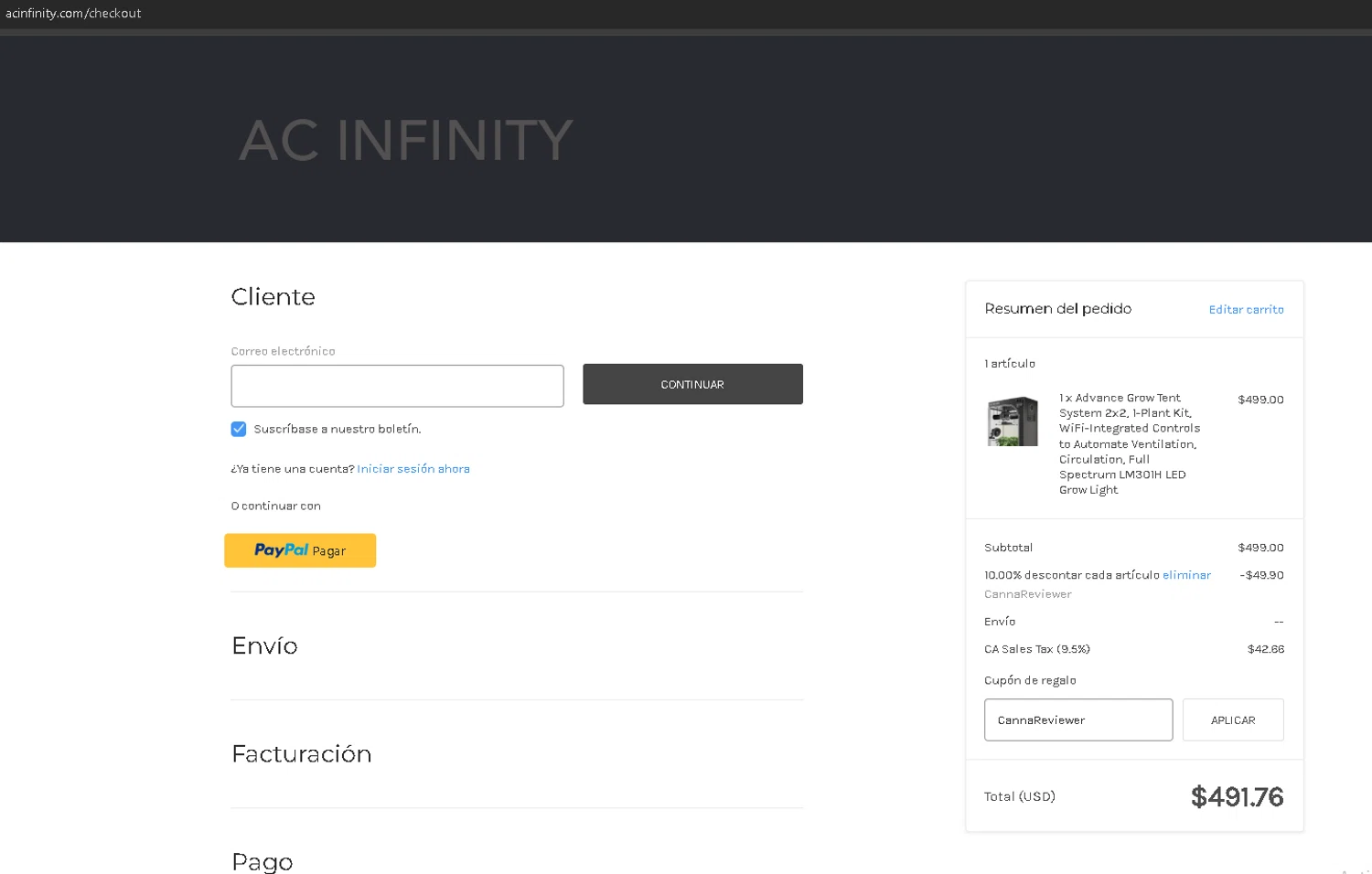 AC Infinity Promo Codes - 10% Off (9 Verified) Jul 2025