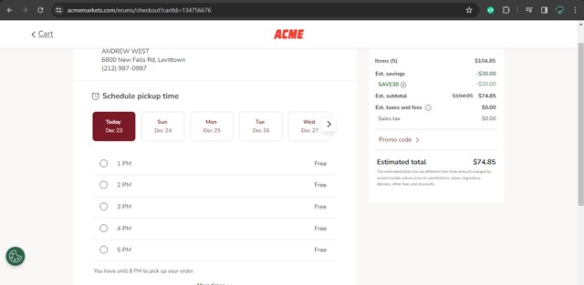 ACME Markets Promo Codes - $30 Off (Verified) Sep 2025
